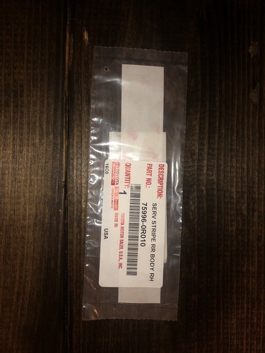 TOYOTA OEM 06-12 RAV4-Striping Kit-Stripe Right 759960R010 | eBay