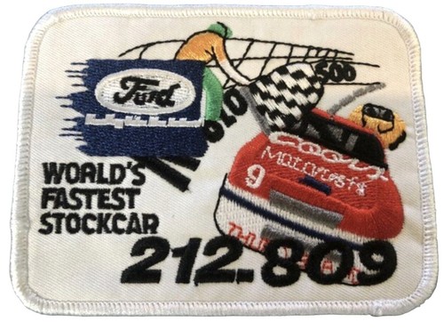 Bill Elliott Patch #9 Motorcraft Melling Ford Racing Nascar Vintage Hat ...