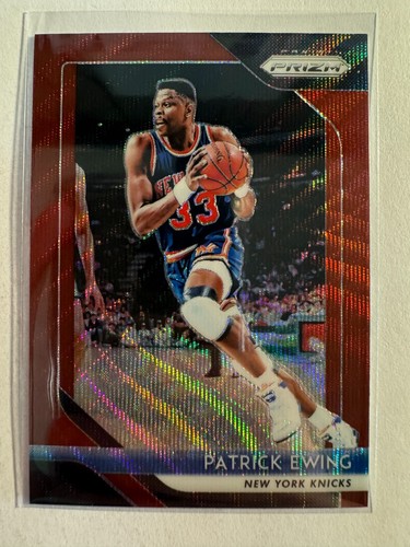 K184,232 - 2018-19 Panini Prizm Prizms Ruby Wave #105 Patrick Ewing | eBay