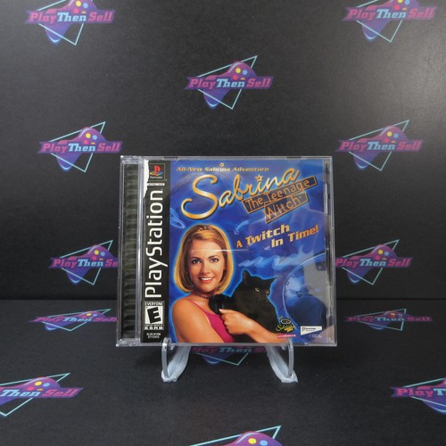 Sabrina the Teenage Witch A Twitch in Time PS1 PlayStation 1 MD ...