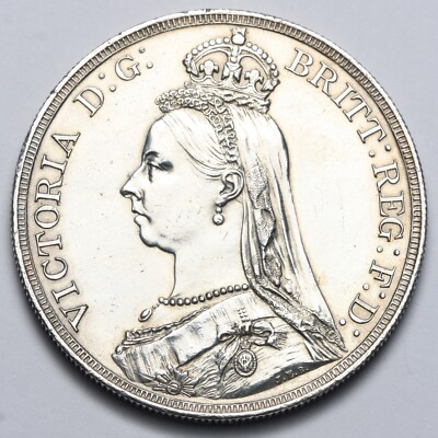 1887 Victoria Silver Crown in Victoria Crown Coins for sale | eBay