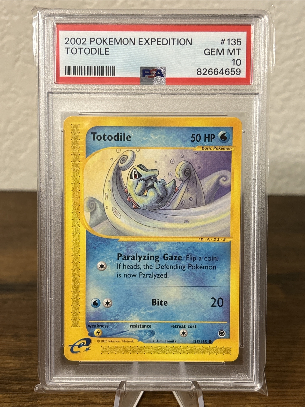 Totodile 2002 Expedition #135/165 Base PSA 10 Price Guide - Sports Card ...