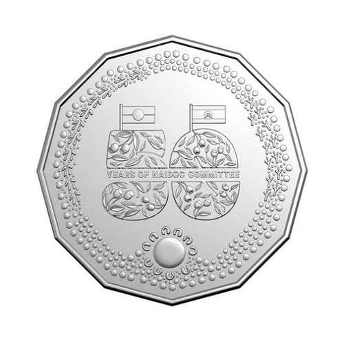 2024 50 Years Of Australian NAIDOC Committee Fifty Cent 50c Coin UNC ...