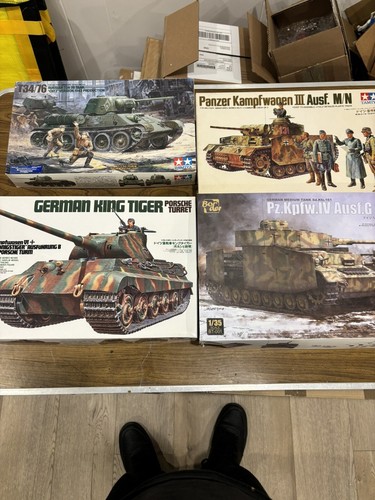 tamiya 1:35 military armor models kits Lot | eBay