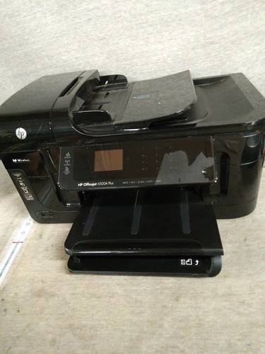 HP OfficeJet 6500A Plus E710n All-In-One Inkjet Printer No Ink ...