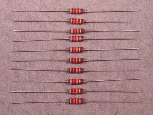10 x 82k Ohm 1/2 Watt 5% Carbon Comp Resistor HiFi Ham Radio Guitar ...