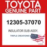 1230537070 Genuine Toyota INSULATOR SUB-ASSY, ENGINE MOUNTING, RH 12305 ...