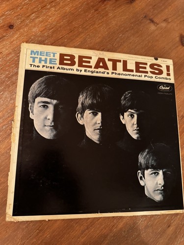 MEET THE BEATLES LP Meet the Beatles 1964 Capitol - Original | eBay