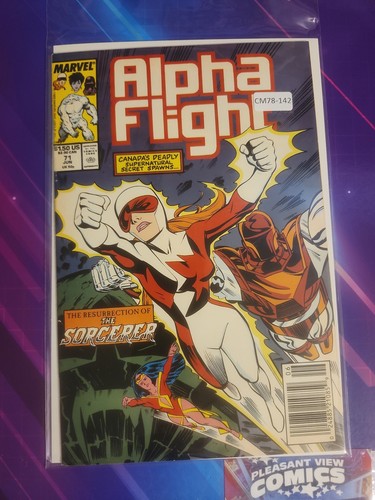 ALPHA FLIGHT #71 VOL. 1 HIGH GRADE 1ST APP MARVEL COMIC BOOK CM78-142 | eBay
