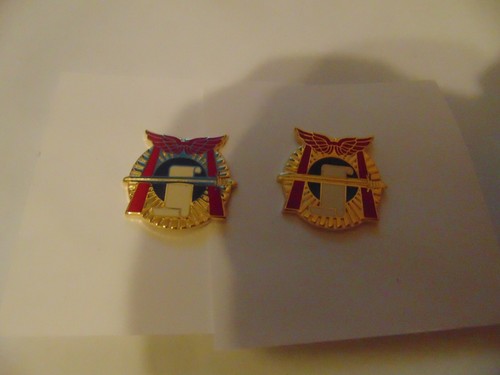 MILITARY INSIGNIA CREST DUI SET OF 2 BRAND NEW 91ST CIVIL AFFAIRS ...
