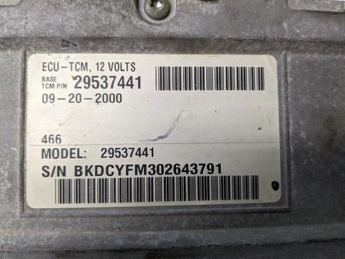 15768288 TCM TCU Transmission Computer Allison 150762056 for sale ...