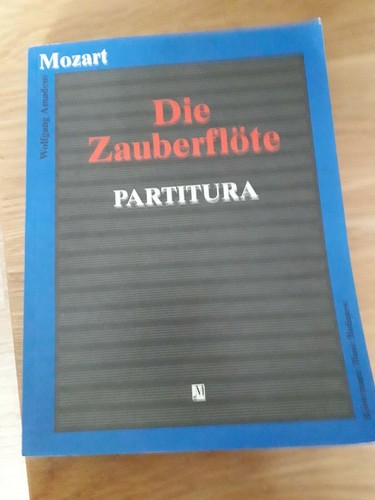 Die Zauberfloete Mozart partitura pback book 9789638303080| eBay