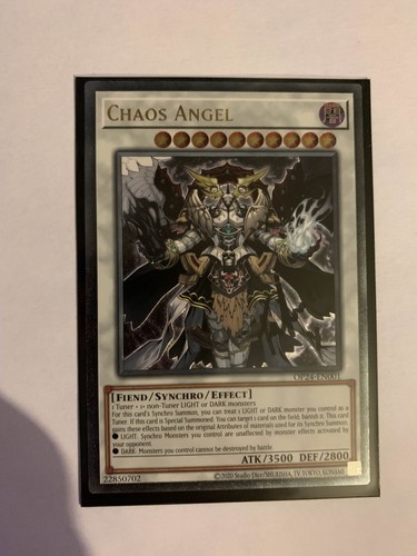 Chaos Angel OP24-EN001 Ultimate Rare OTS Pack 24 TP Yugioh | eBay