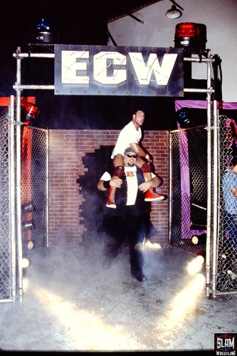 SAL E. GRAZIANO 8x10 ECW COLOR PHOTO ROH ECW WWE NXT AEW IMPACT FBI | eBay