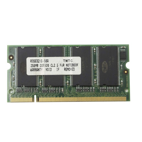 TMTC 256MB 400MHZ DDR DDR1 Sodimm Table Module RAM Notebook PC-3200S | eBay