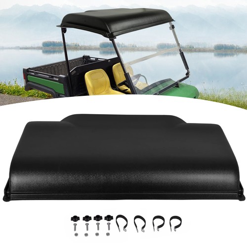 Hard Top Black Roof Plastic For John Deere Gator TE TS TX 2x4 2005-2020 ...