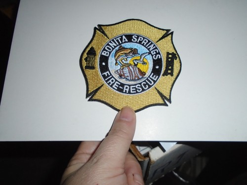 Bonita Springs Florida Fire-Rescue Department Patch | eBay