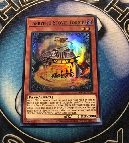 LABRYNTH STOVIE TORBIE *** SUPER RARE OP23-EN004 OTS PACK YUGIOH! | eBay