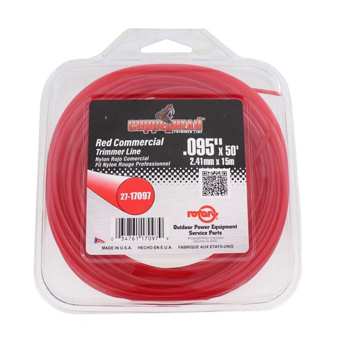 27-17097 Rotary Red Commercial Trimmer Line .095" ' Rotary 27-17097 for ...