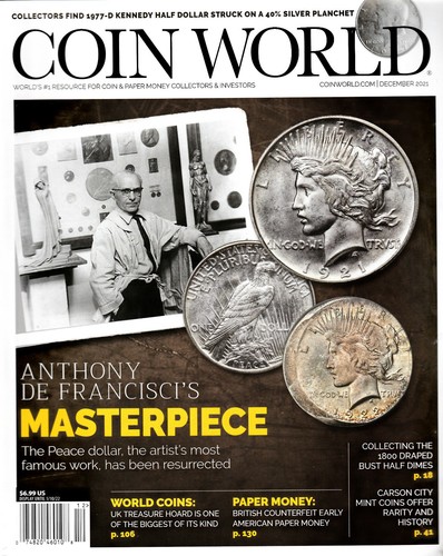 Coin World Magazine, December, 2021 Display until January, 10th 2022 | eBay