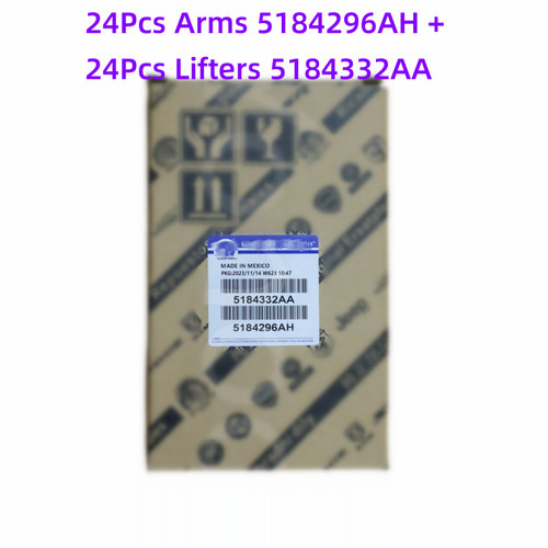 (48Pc) 24Pcs Arms 5184296AH&24Pcs Lifters 5184332AA for 11-19 Chrysler ...