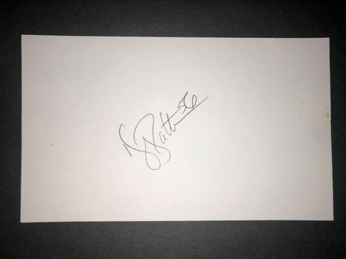 1996 RANGERS: Danny Patterson, SIGNED 3x5 Card | eBay