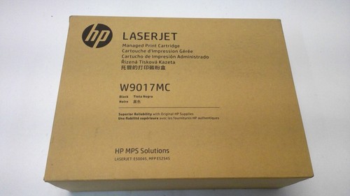 HP W9017MC E50045 E52545 Black Toner Cartridge - GENUINE! | eBay