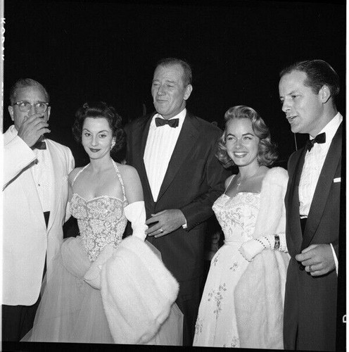 John Wayne Pilar Terry Moore Rare 1950s Candid original Negative ...