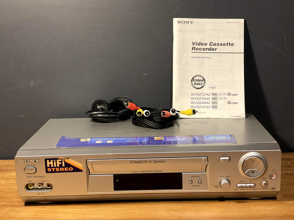 Sony VHS VCR for sale | Shop with Afterpay | eBay AU