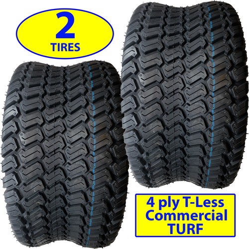 2PK 18x8.50-10 4PLY Turf Lawn Mower Tires 18x8.5-10 Fits GrassMaster ...