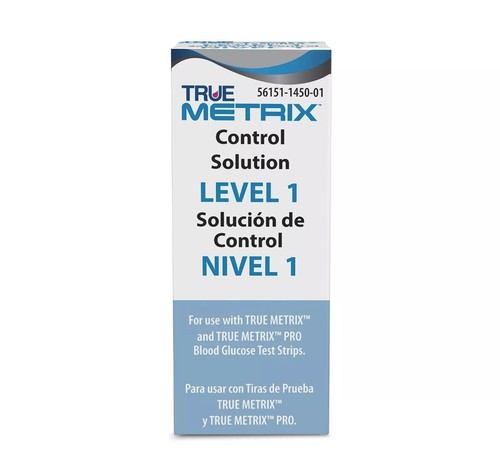 TRUE Metrix Control Solution Level 1 For Use with True Metrix Meter and ...