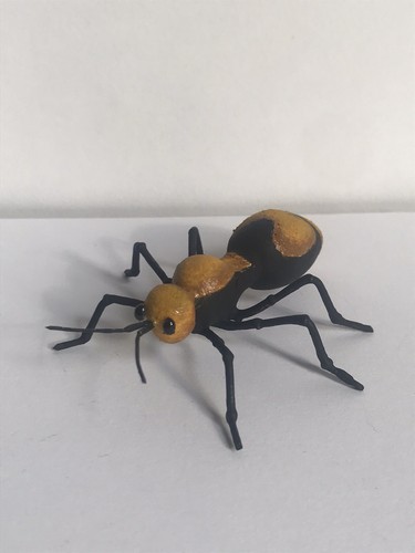 Handmade Hand-painted 3" Gold Velvet Ant Cow Killer Insect Figurine ...