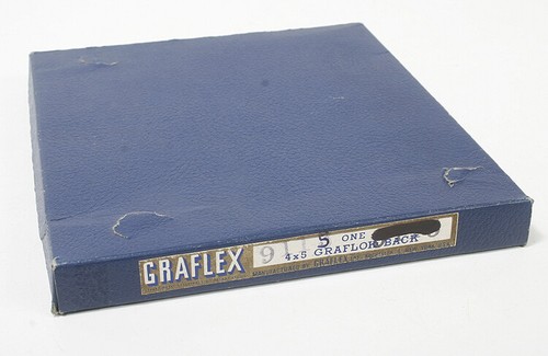 GRAFLEX BOX FOR ONLY 4X5 GRAFLOK FOR SPEED GRAPHIC/162434 | eBay