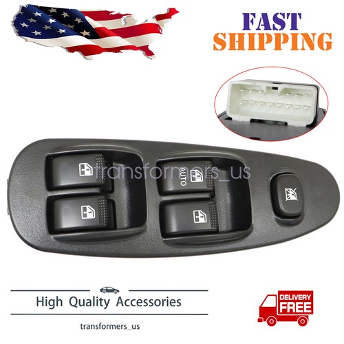 1PCS Power Window Main Switch For KIA Spectra 2000 2001-2004 0K2N2-66 ...