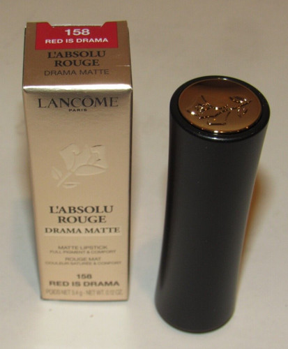 Lancome L'Absolu Rouge Drama Matte Lipstick RED IS DRAMA 158 Full Size ...