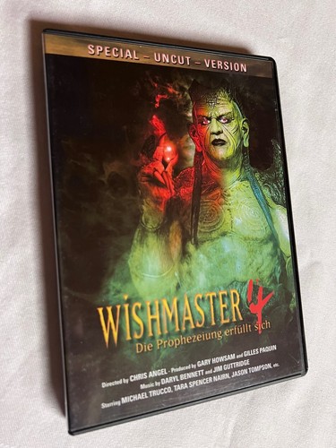 Wishmaster 4 - Die Prophezeiung erfüllt sich - Uncut | DVD 188 | eBay
