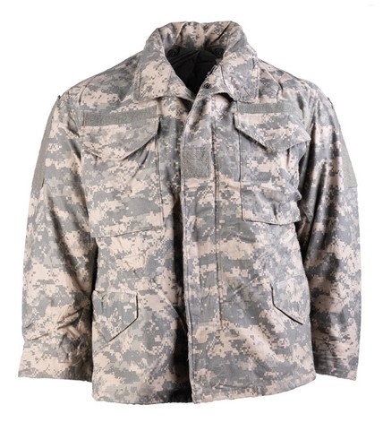 US Army UCP M65 Field Jacket Army Field Parka ACU Parka Camouflage ...