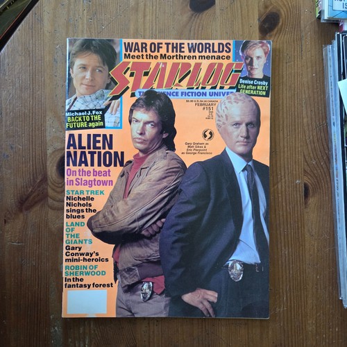 Starlog Magazine #151 Feb 1990 Alien Nation Back to the Future Star ...