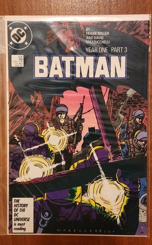 Batman #406 (DC Comics, 1987, 1st Printing) NM+ Frank Miller, Year One ...