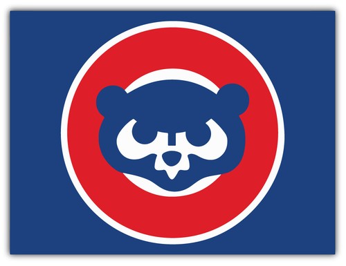 Chicago Cubs MLB Baseball Car Bumper Sticker Decal "SIZES" ID:5 | eBay