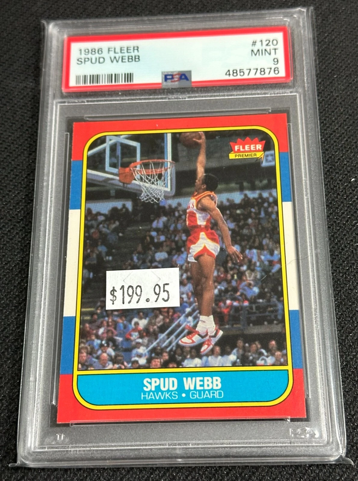Spud Webb 1986 Fleer #120 Base Price Guide - Sports Card Investor