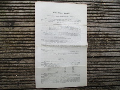 GWR Paper Railwayana Other Paper Railwayana for sale | eBay