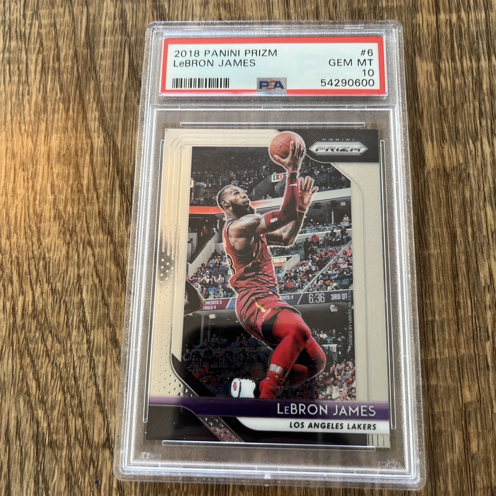 LeBron James 2018 Prizm #6 Base PSA 10 Price Guide - Sports Card Investor