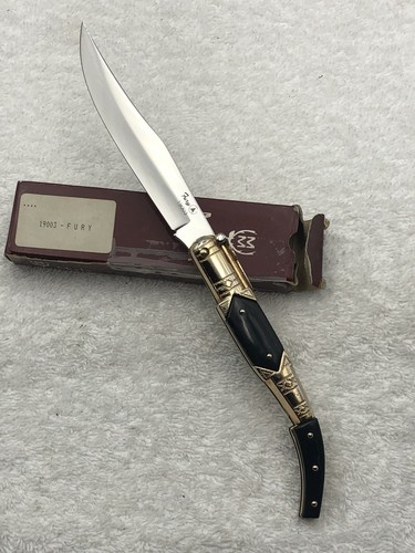 Vintage Muela 19003 Fury 1 Blade Toothpick Style Knife Made In Spain | eBay