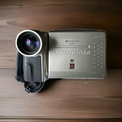 Sharp Viewcam VL-E630 Handheld Camcorder 8 Media Silver LCD Screen | eBay