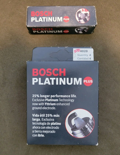 NIB - Set of Five (5) Bosch Platinum Plus 4028 Spark Plugs | eBay