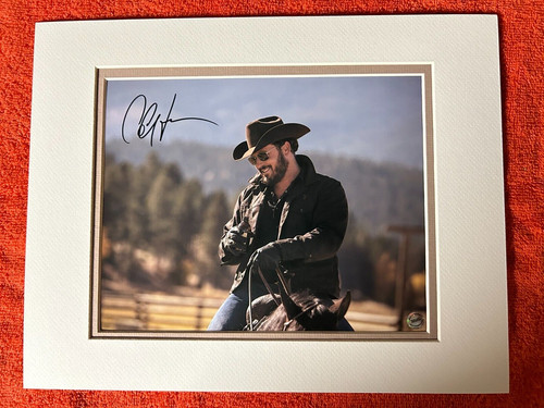 Cole Hauser, Yellowstone!!,, Autographed 8x10, matted to 11x14 frame ...