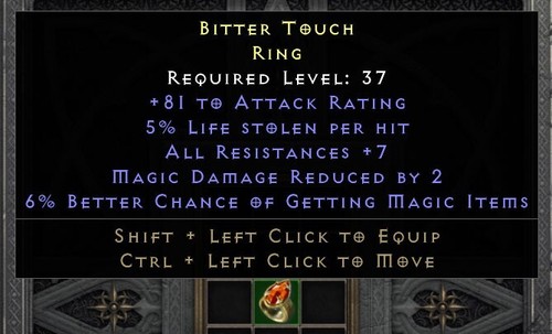 Diablo 2 Resurrected D2R NON-LADDER Awesome Melee 81AR 5%LL All Res MF ...