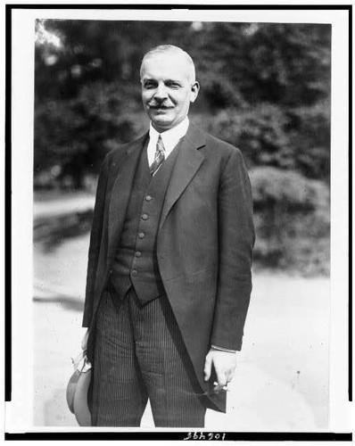 Former Chancellor Wilhelm Cuno,German politician,legislator,leader ...