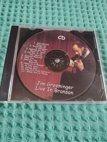JIM GREENINGER -Live In Branson - CD | eBay